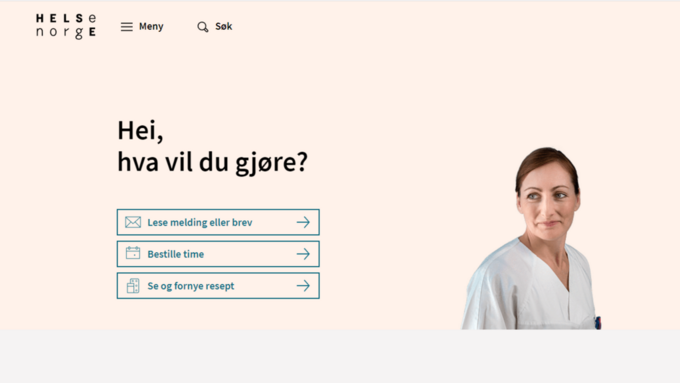 Innlogging P Helsenorgeno Helsenorgeno