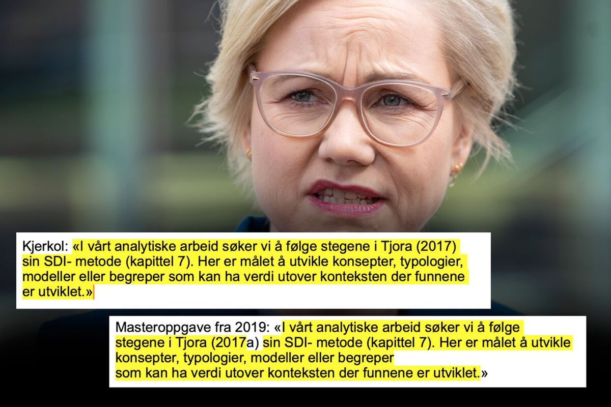 Ingvild Kjerkol-saken - Kjerkol: – Ikke så overraskende - VG Ingvild Kjerkol-saken - Kjerkol: – Ikke så overraskende - VG