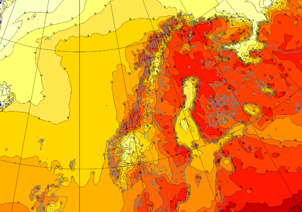 Nord-Norge får varmebølge – over 20 pluss i Nordland, Troms og Finnmark ... Nord-Norge får varmebølge – over 20 pluss i Nordland, Troms og Finnmark ...
